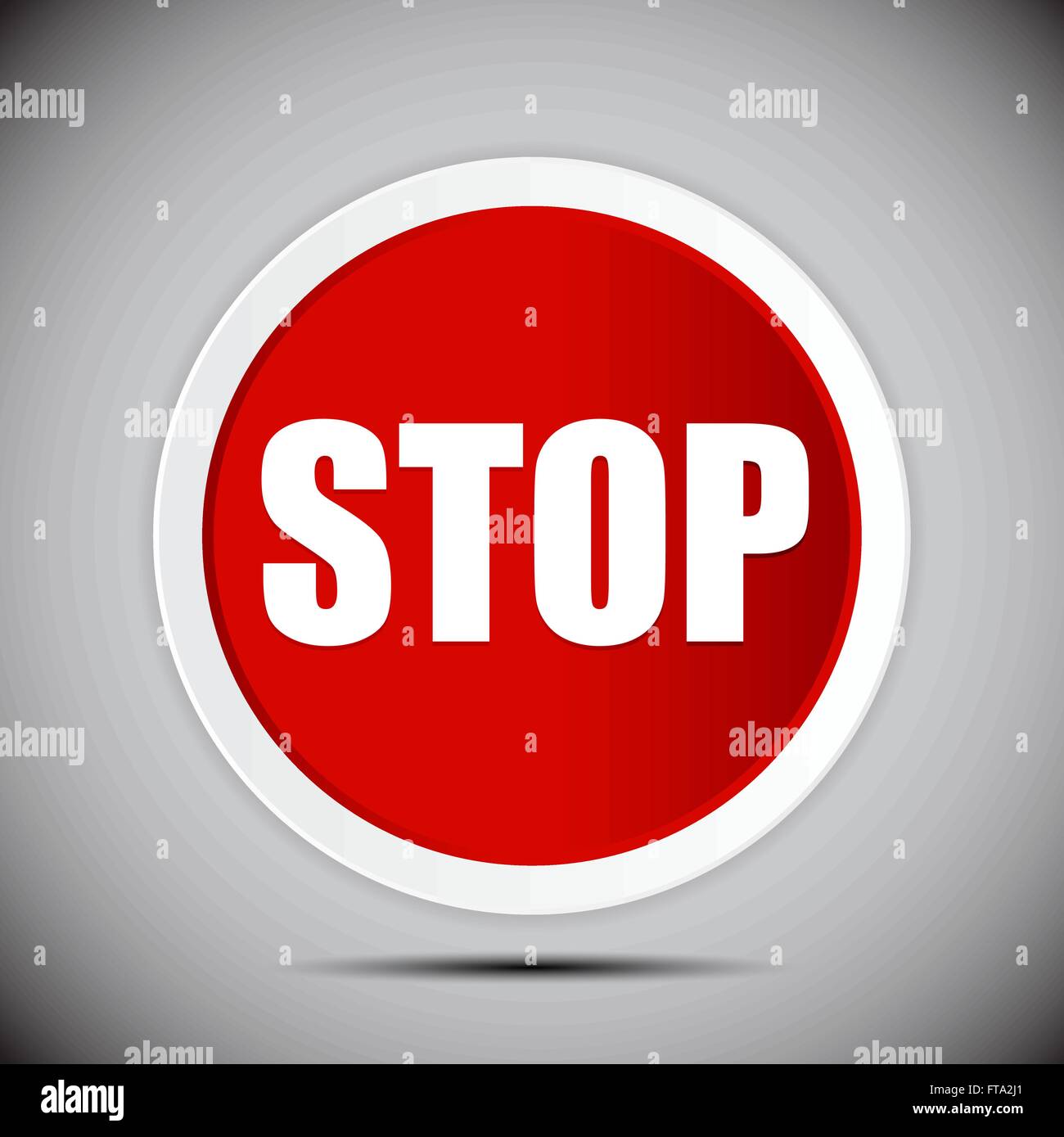 Faded red stop sign Stock Vector Images - Alamy