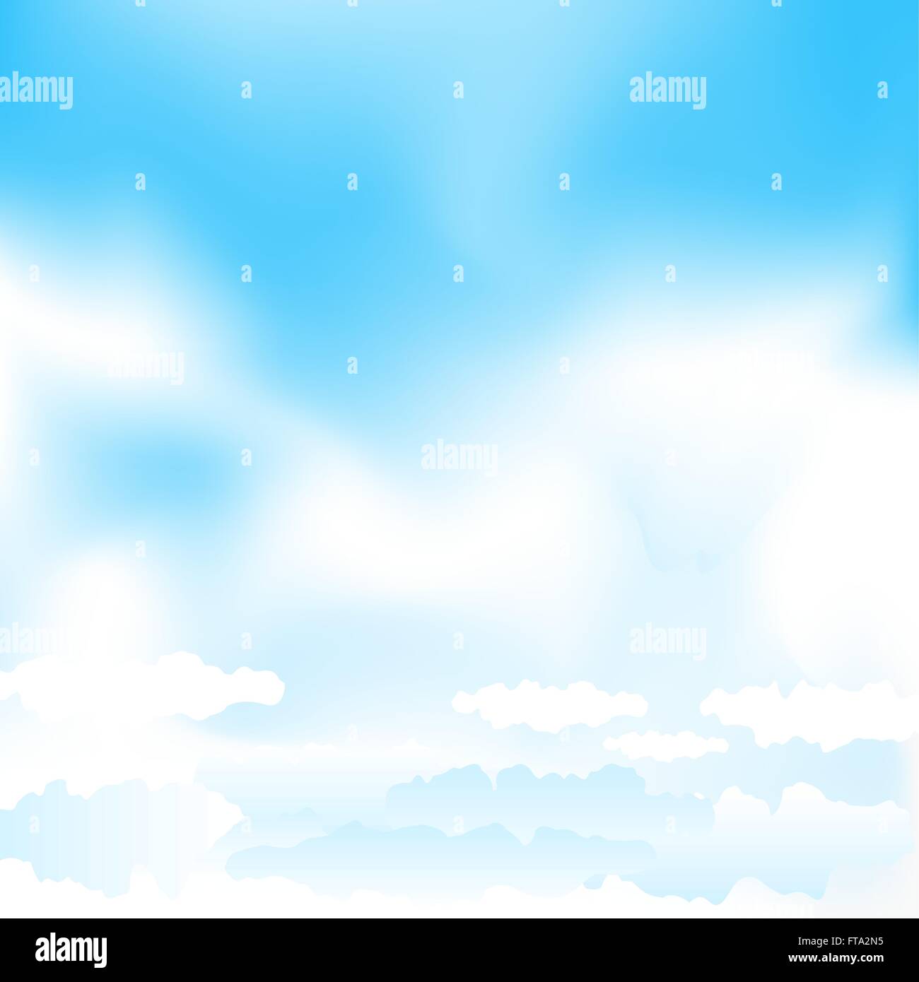 cartoon blue mesh sky Stock Vector Image & Art - Alamy