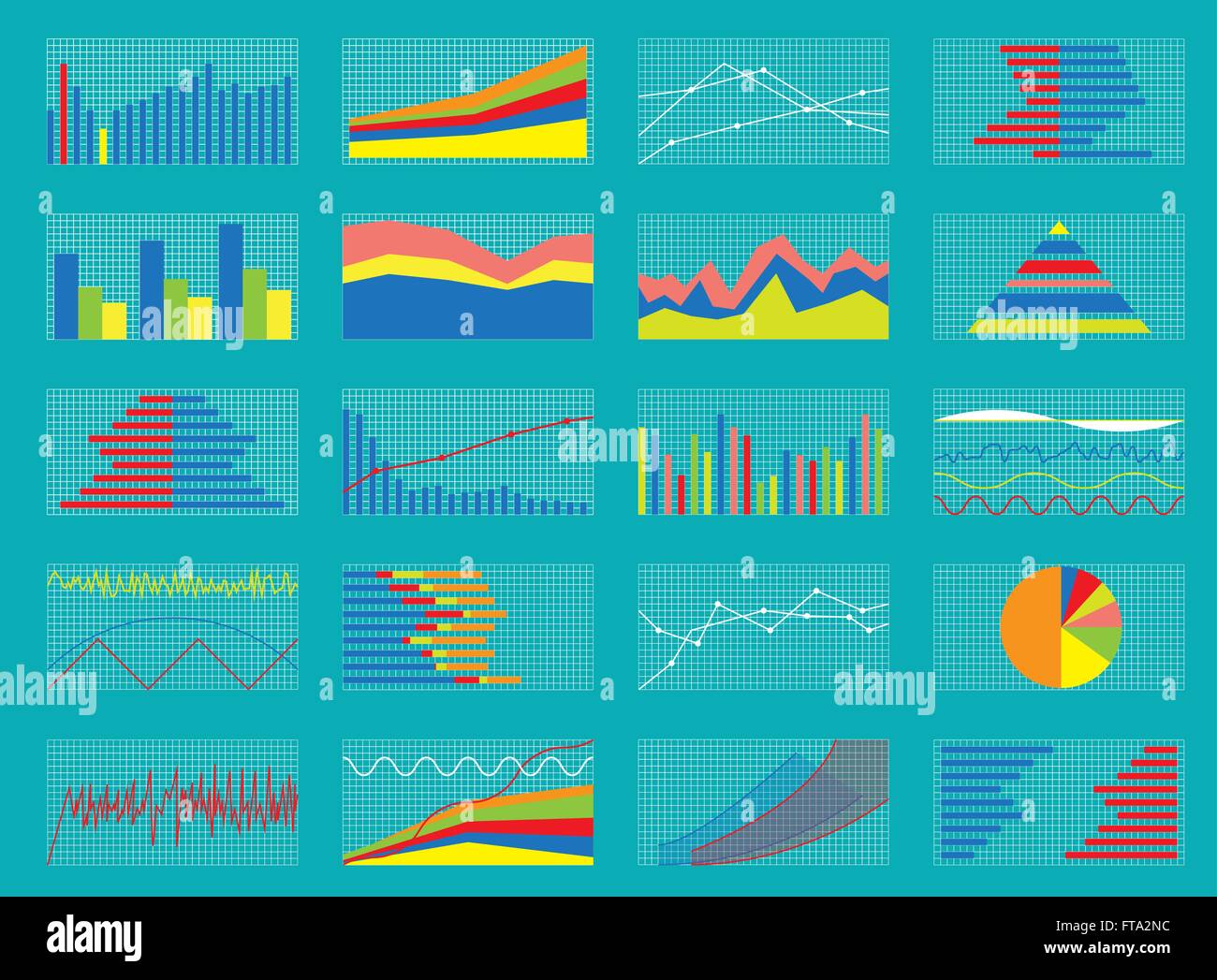Documents statistic data analysis Stock Vector Images - Alamy