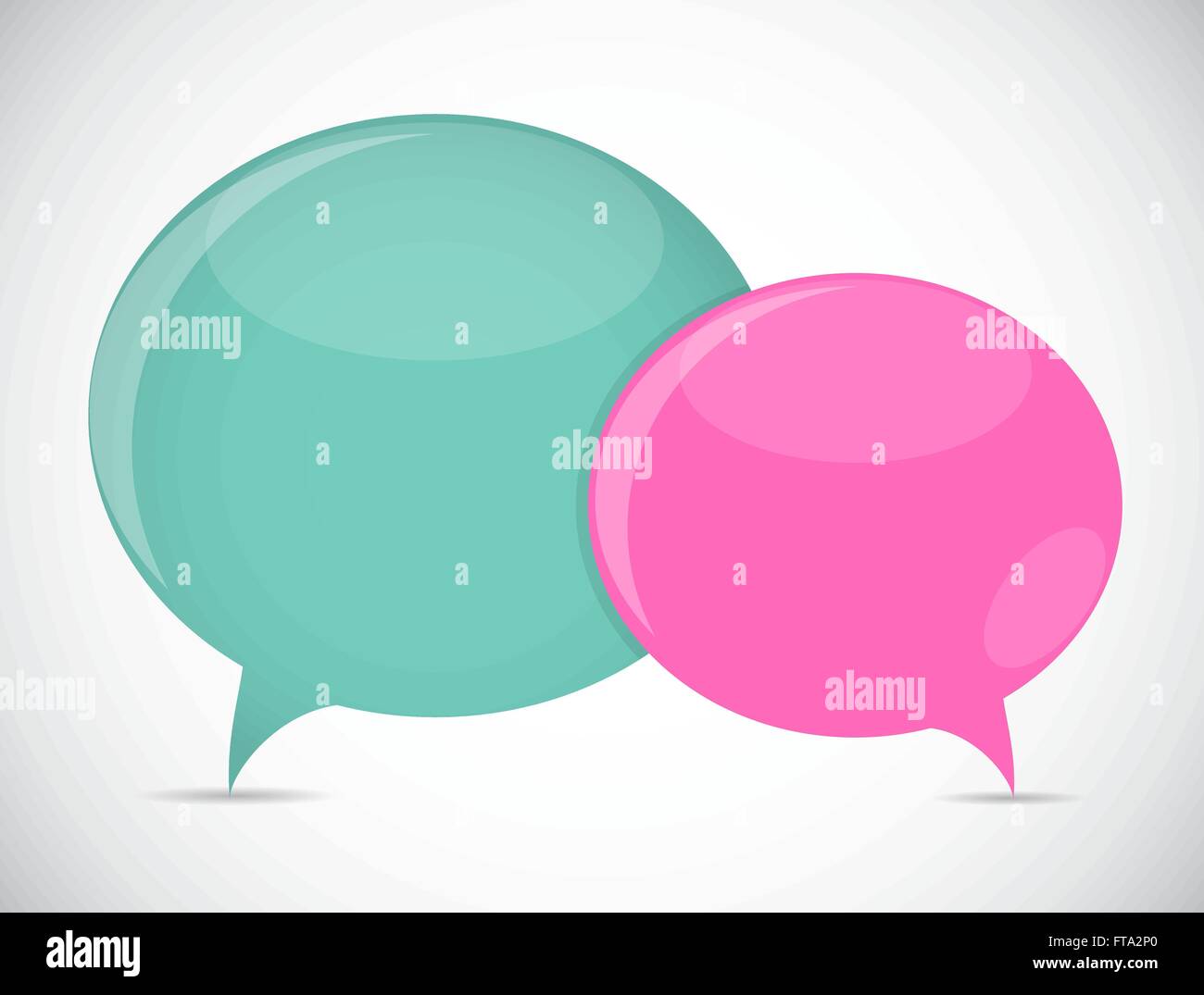 Speech Bubbles Vector Illustration Stock Vector Image And Art Alamy 7024