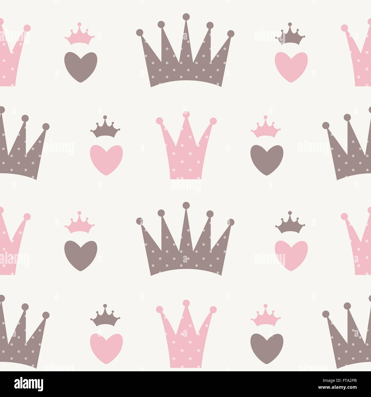 Princess Seamless Pattern Background Stock Vector Image & Art - Alamy