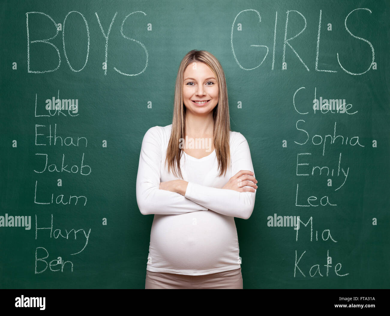 Woman pregnant girls abdomen hi-res stock photography and images - Alamy