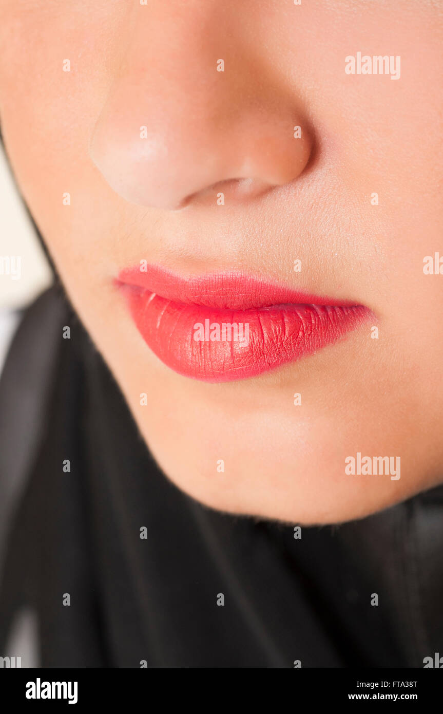Lips close up only hi-res stock photography and images - Alamy