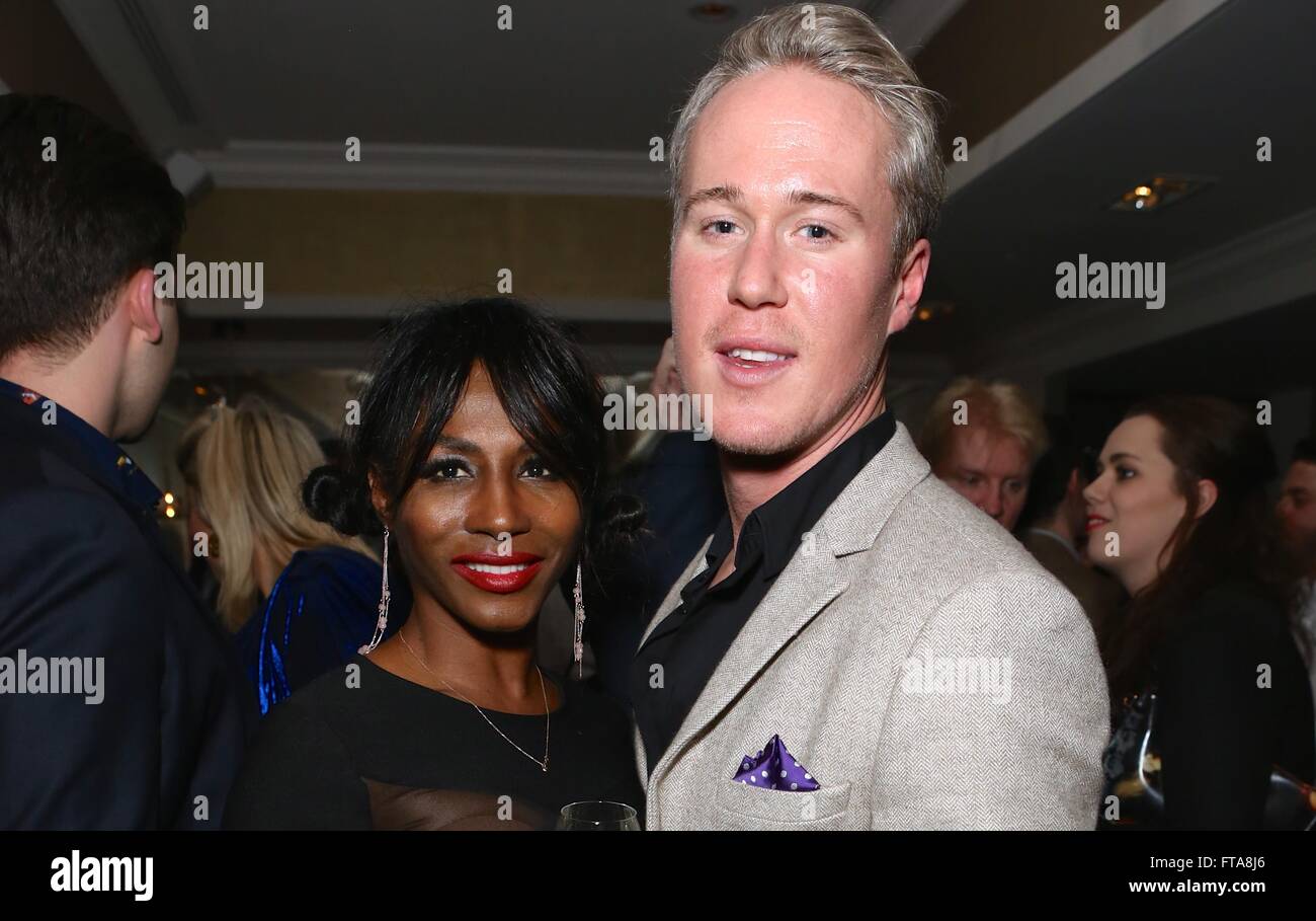 Guests attend Iain Alexander's Alt:Ego Showcase Featuring: Sinitta, Iain Alexander Where: London ...