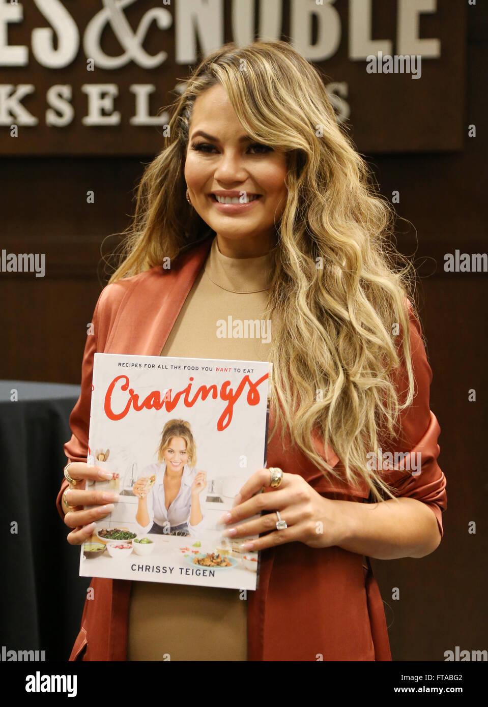 Chrissy Teigen Book Signing For "Cravings: Recipes For All The Food You ...