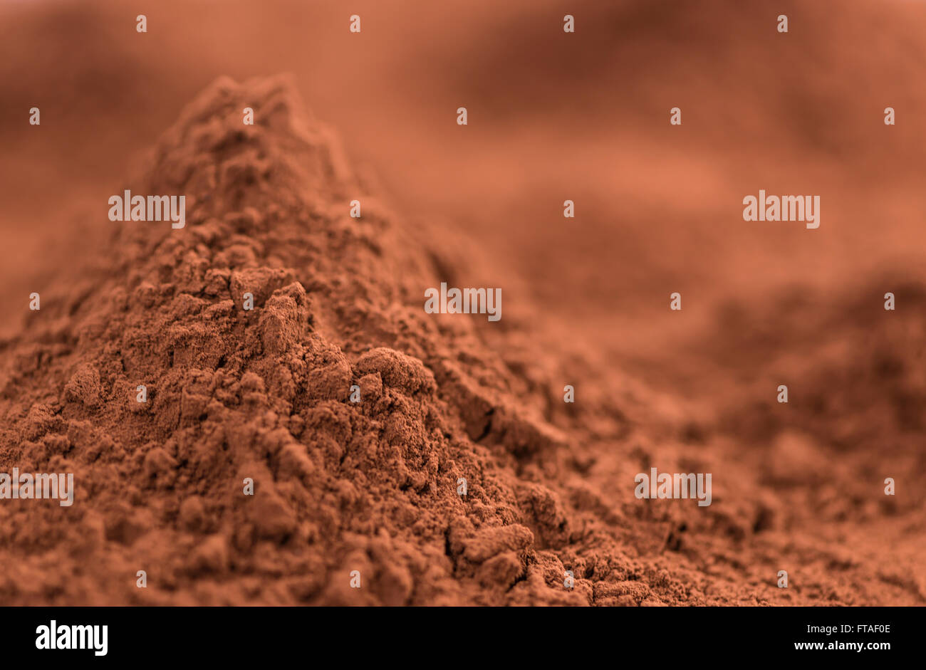 Cocoa powder(close-up shot) for use as background image or as texture ...
