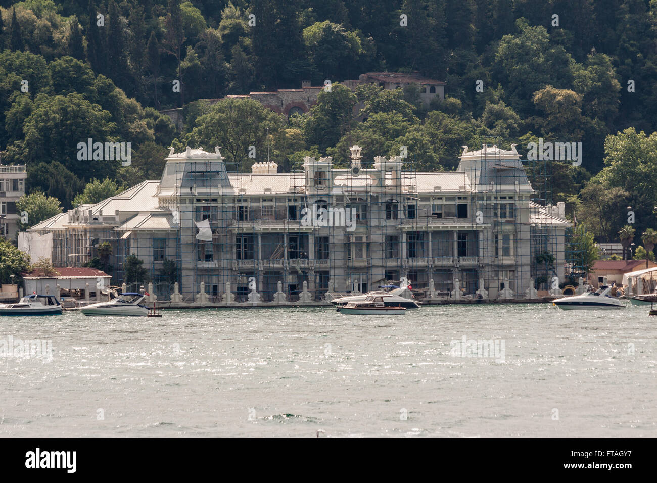 Bosphorus Istanbul Historical Buildings Stock Photo - Alamy