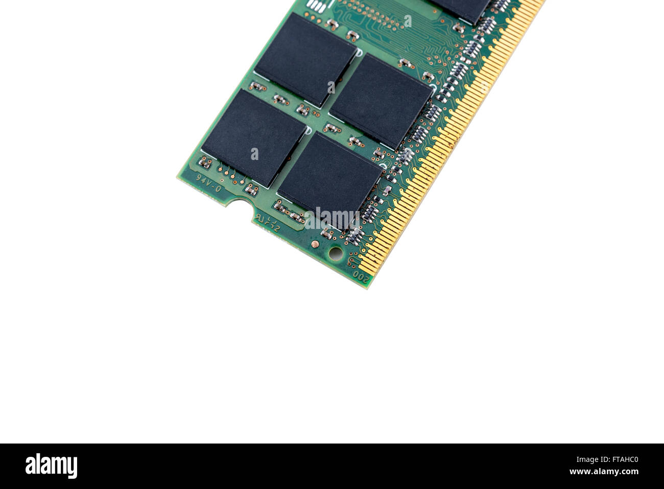 closeup details of computer memory (RAM Stock Photo - Alamy