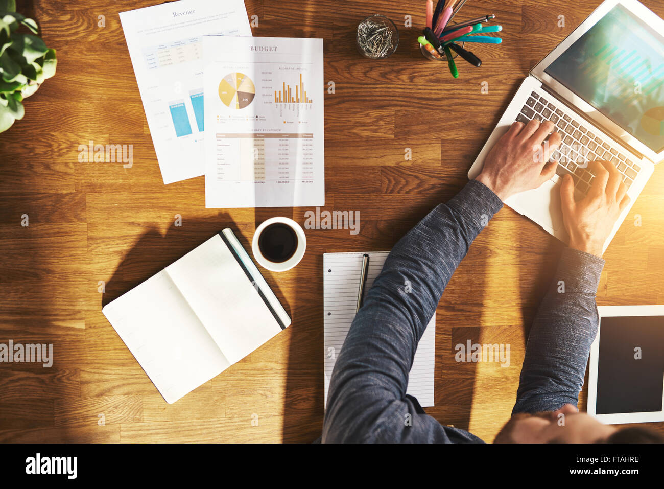 Working with charts hi-res stock photography and images - Alamy