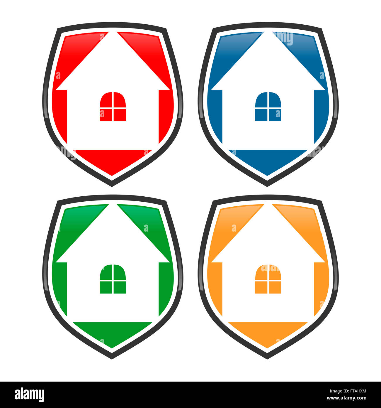 House Insurance Protection Stock Photo - Alamy
