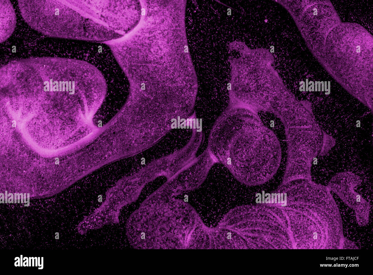 abstract background of violet ice structure Stock Photo - Alamy