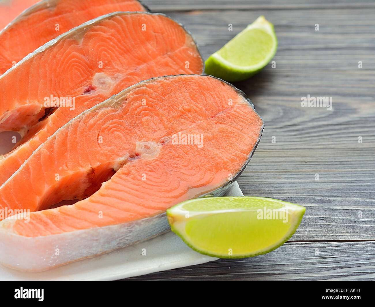 Fresh fish counter salmon hi-res stock photography and images - Alamy