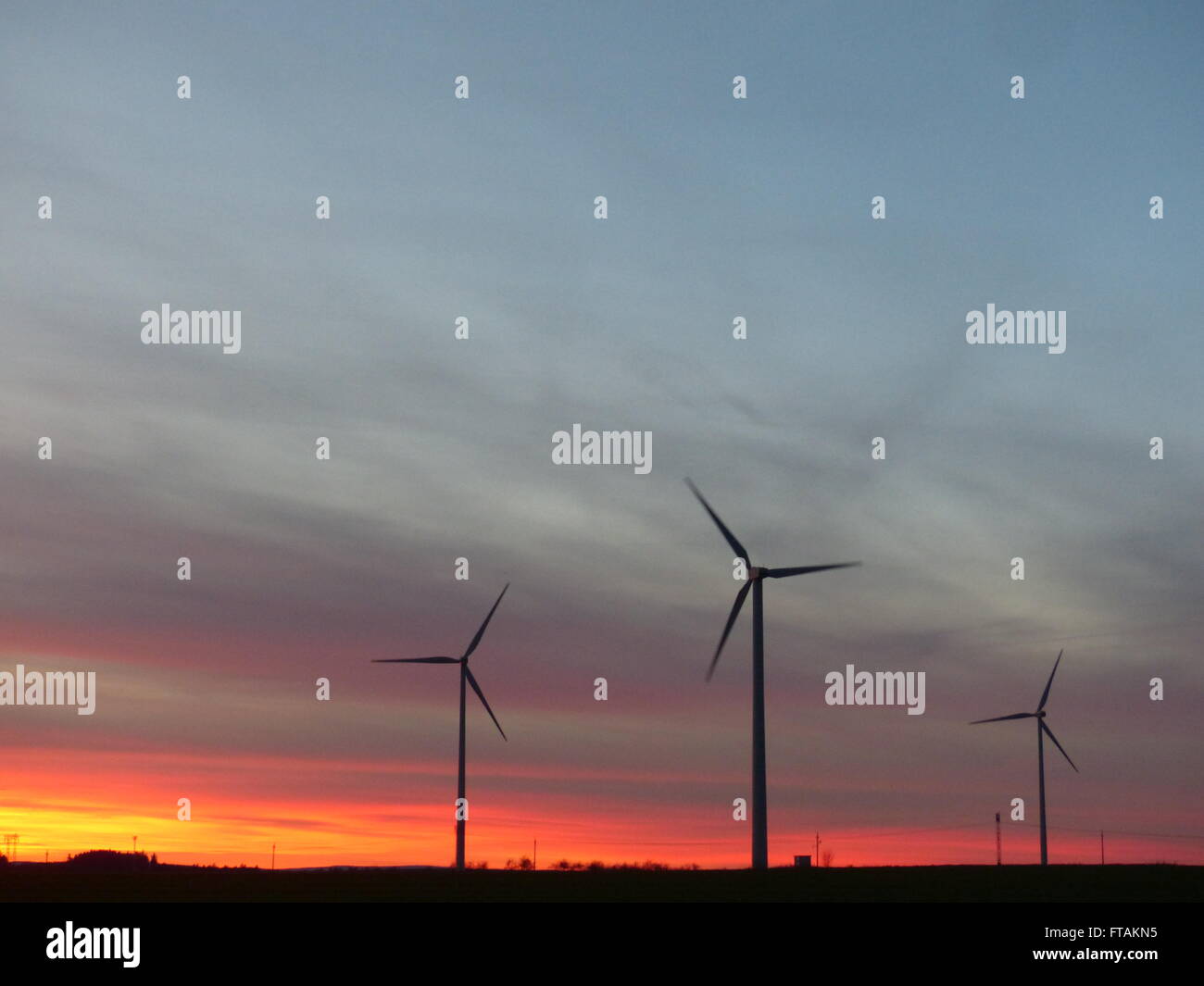Energy and sunset hi-res stock photography and images - Alamy
