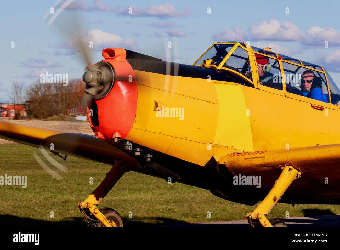 Nord N3202-B1 G-BIZK taxiing at Breighton Airfield Stock Photo - Alamy