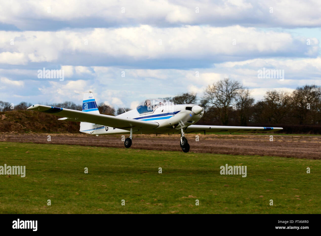 Slingsby firefly two seat aircraft hi-res stock photography and images ...