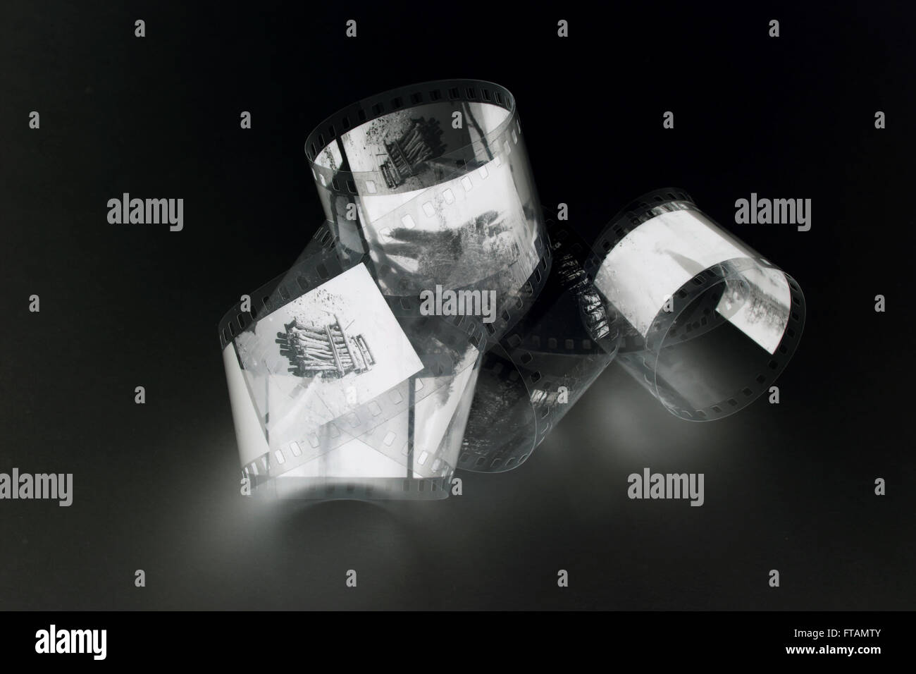 Texture retro cinema on black hi-res stock photography and images - Alamy