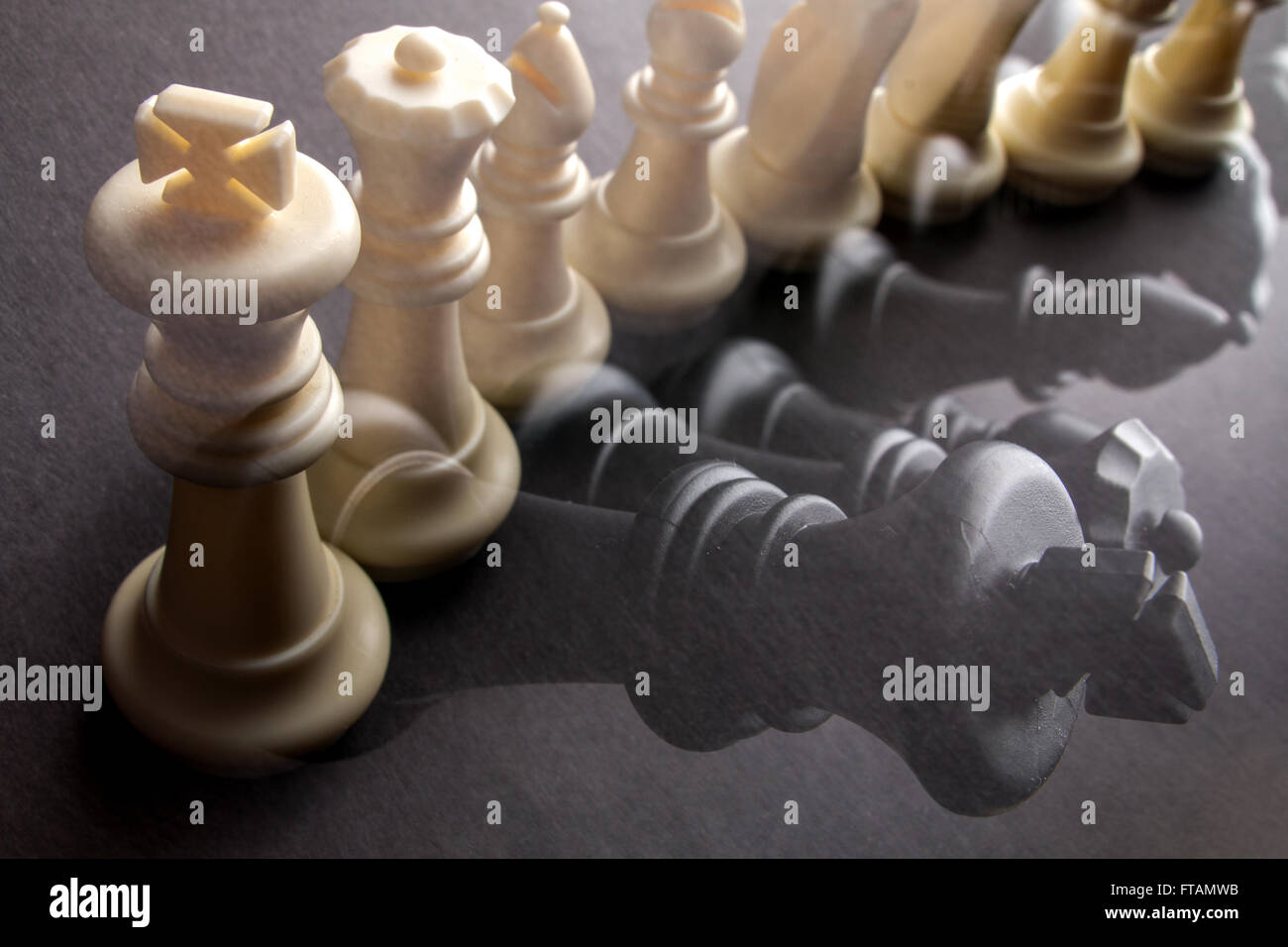 row chessmen Multiple chess background image illustration Stock Photo ...