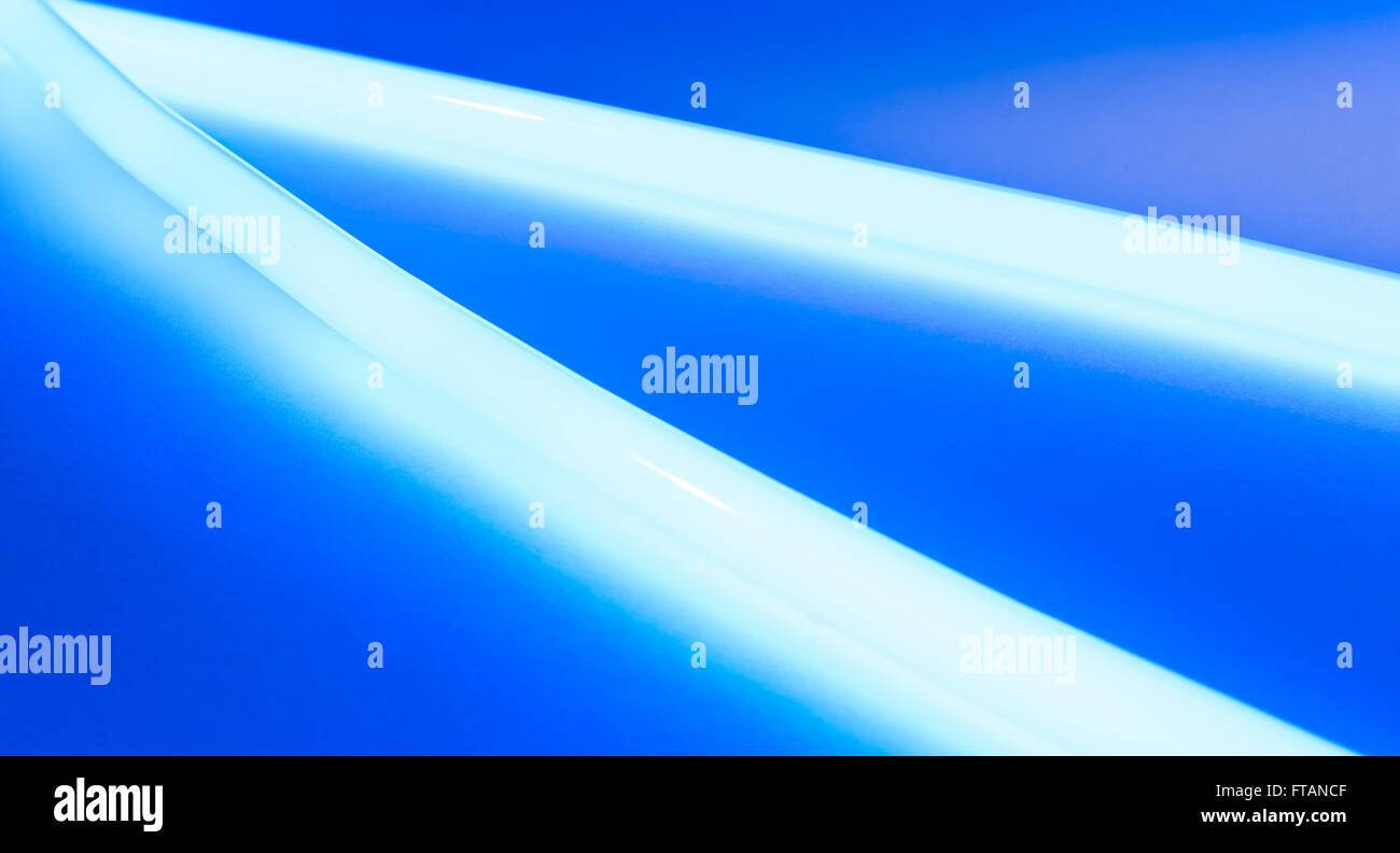 Blue color neon light background Stock Photo - Alamy