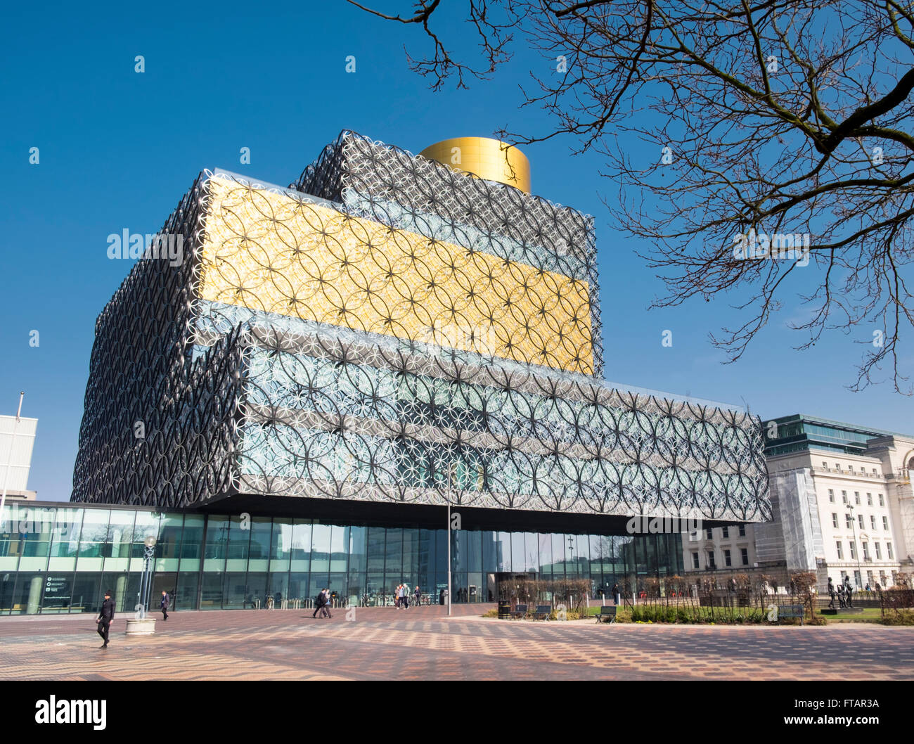 Birmingham library, Centenary Square, Birmingham. UK Stock Photo - Alamy