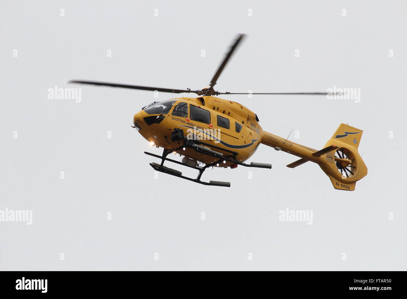 G-SASS, a Eurocopter EC145 (Airbus H145) operated by Bond Helicopters ...