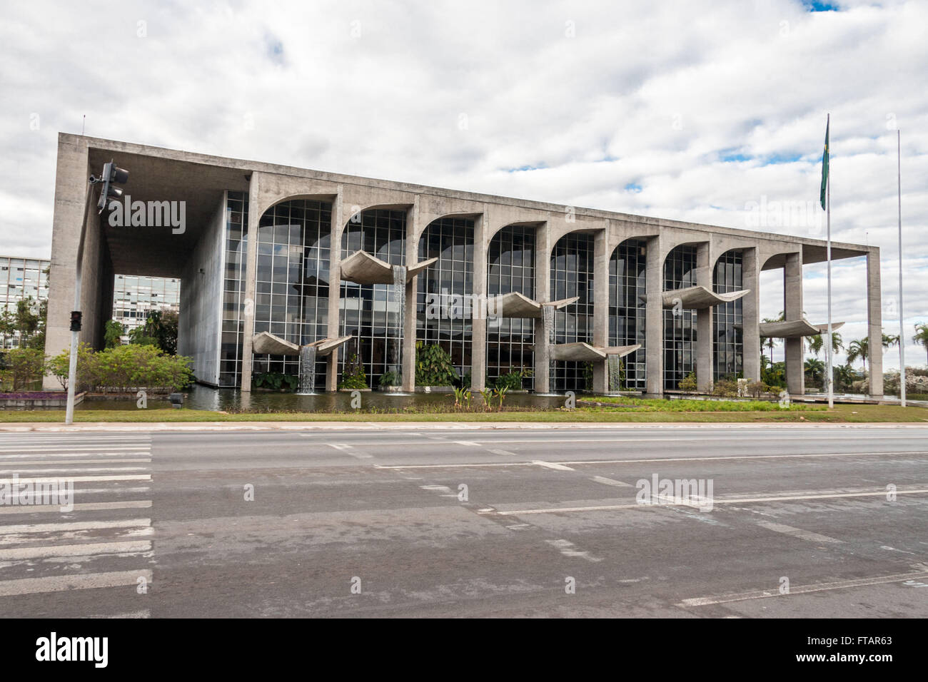 Justice Palace in Brasilia Capital of Brazil Stock Photo - Alamy