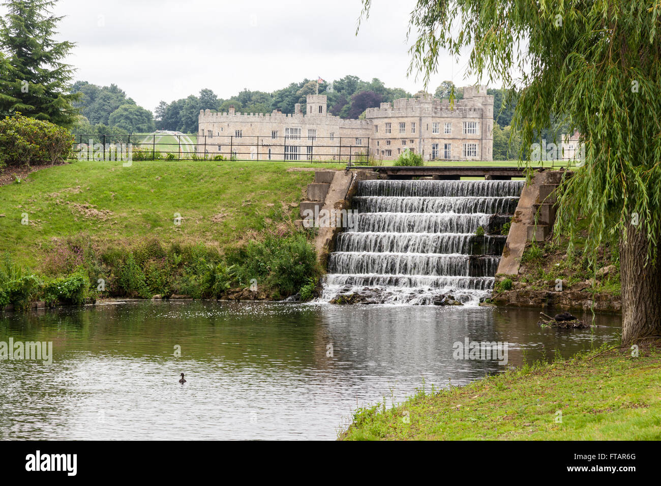 Leeds Castle Kent, England Stock Photo - Alamy