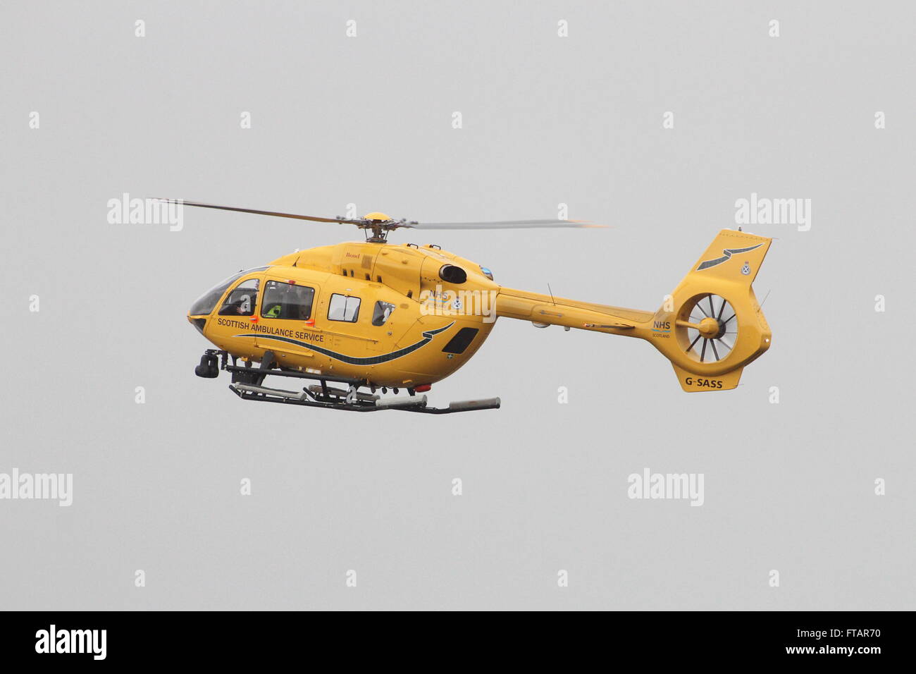 G-SASS, a Eurocopter EC145 (Airbus H145) operated by Bond Helicopters ...