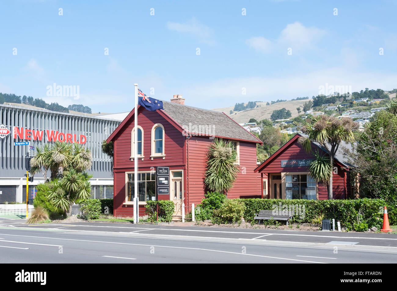 Heritage wooden Red House, Main Road, Redcliffs, Christchurch ...