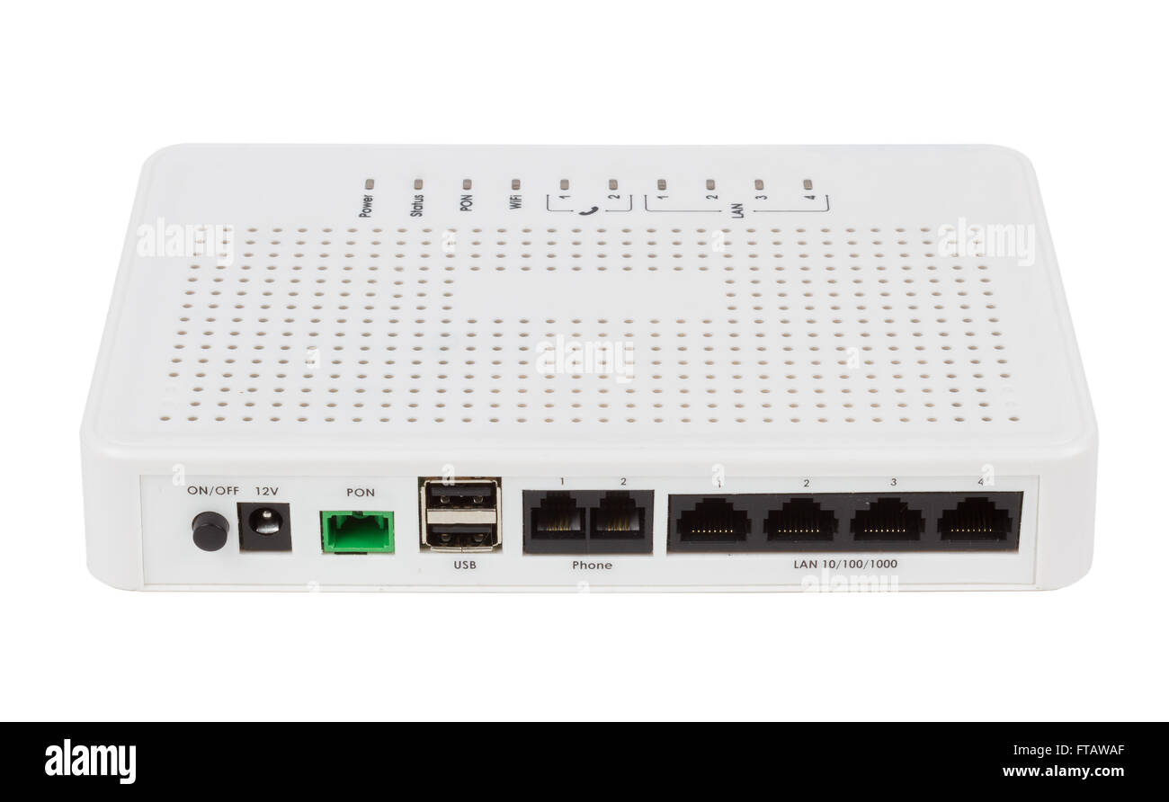 Passive Optical network unit, end user GPON subscriber network terminal ...