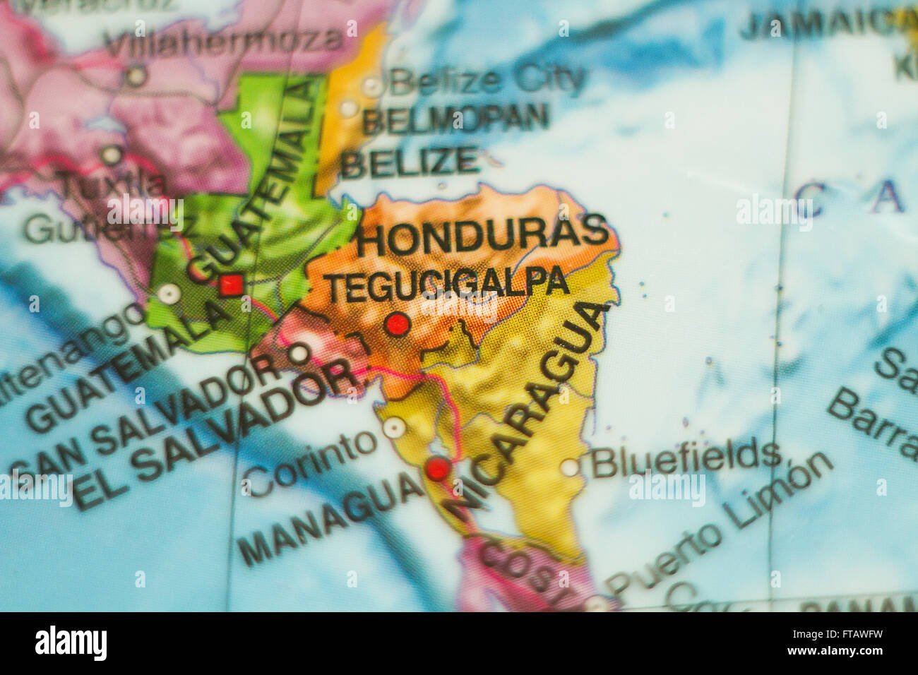 Mesoamerica map hi-res stock photography and images - Alamy