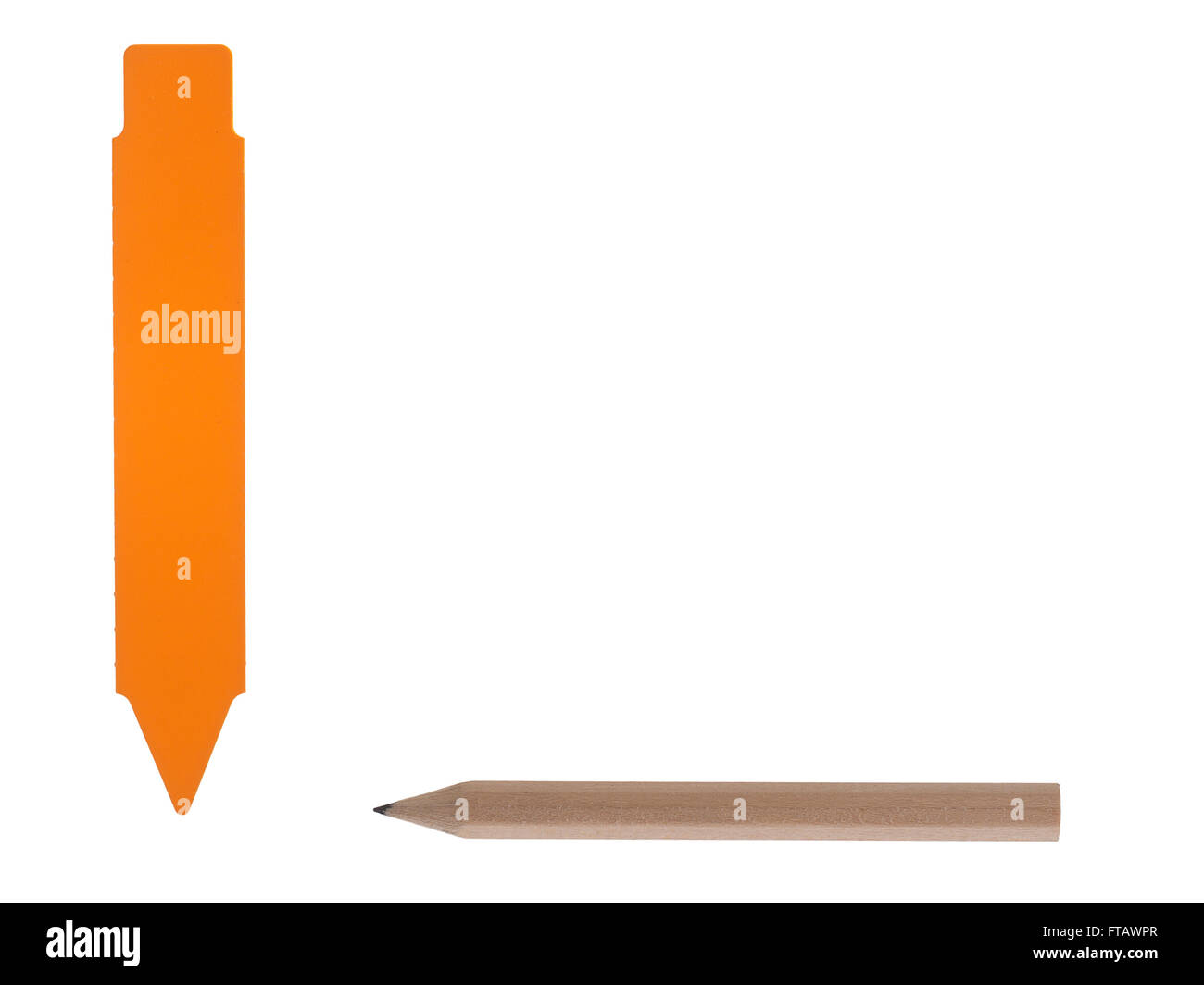 Plant label pencil Cut Out Stock Images & Pictures - Alamy