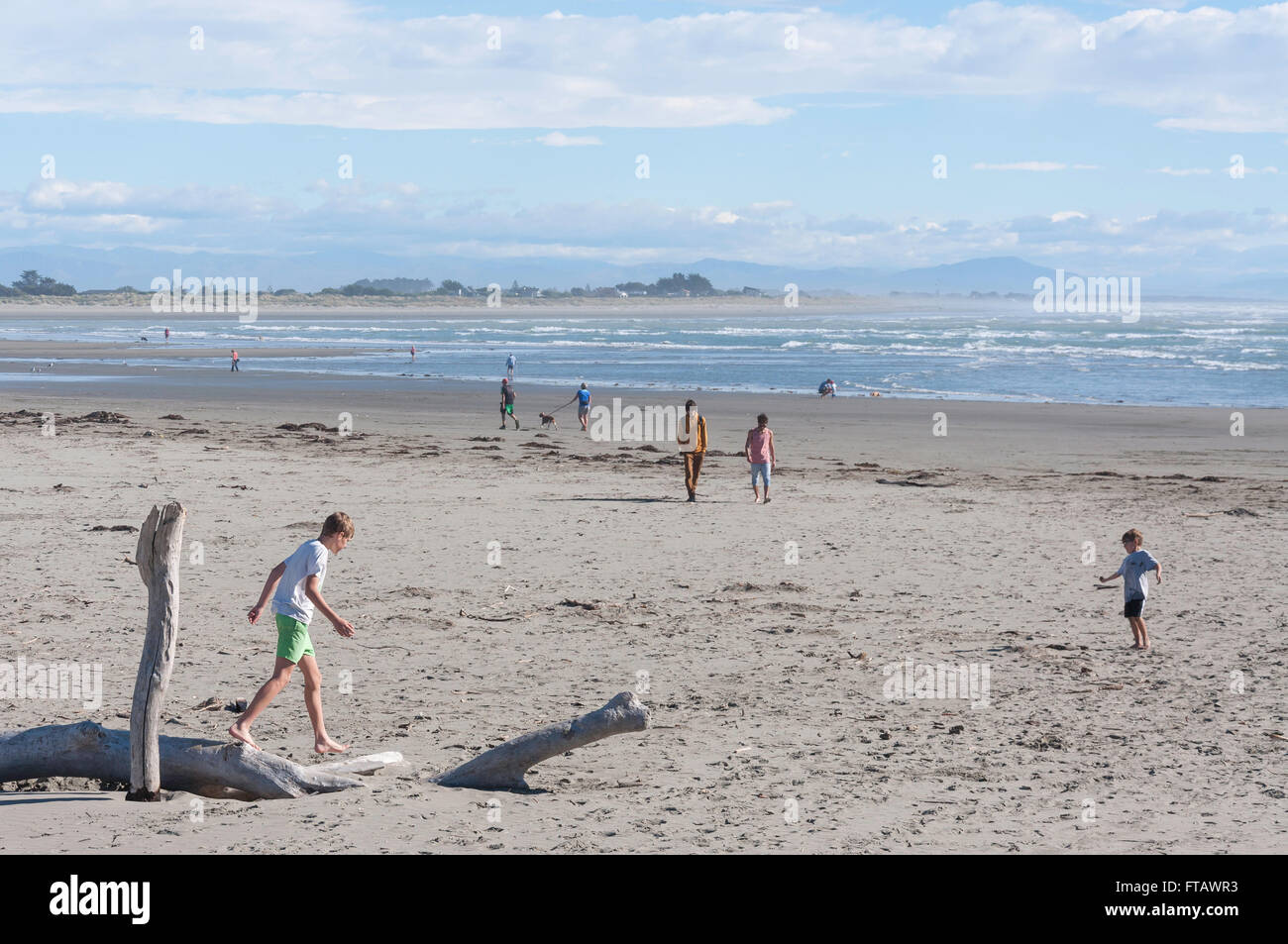 Sumner Beach, Sumner, Christchurch, Canterbury Region, South Island ...