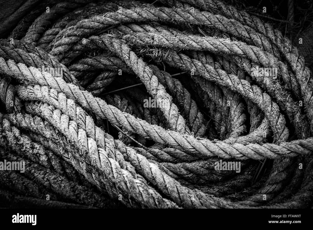 Southwold Beach Rope Stock Photo - Alamy