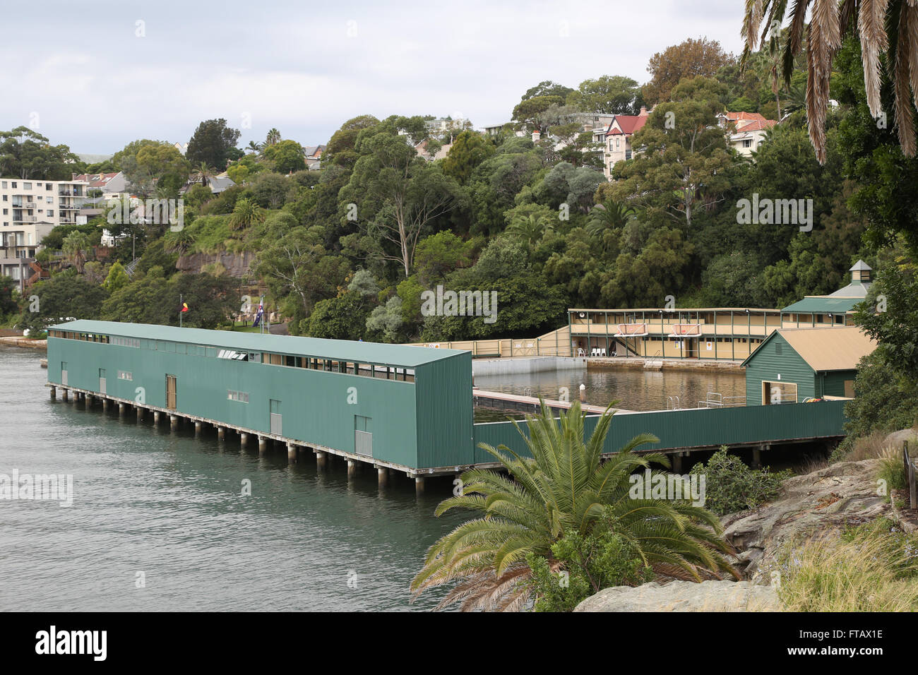Dawn Fraser Baths, Elkington Park in Balmain, Sydney, Australia Stock ...