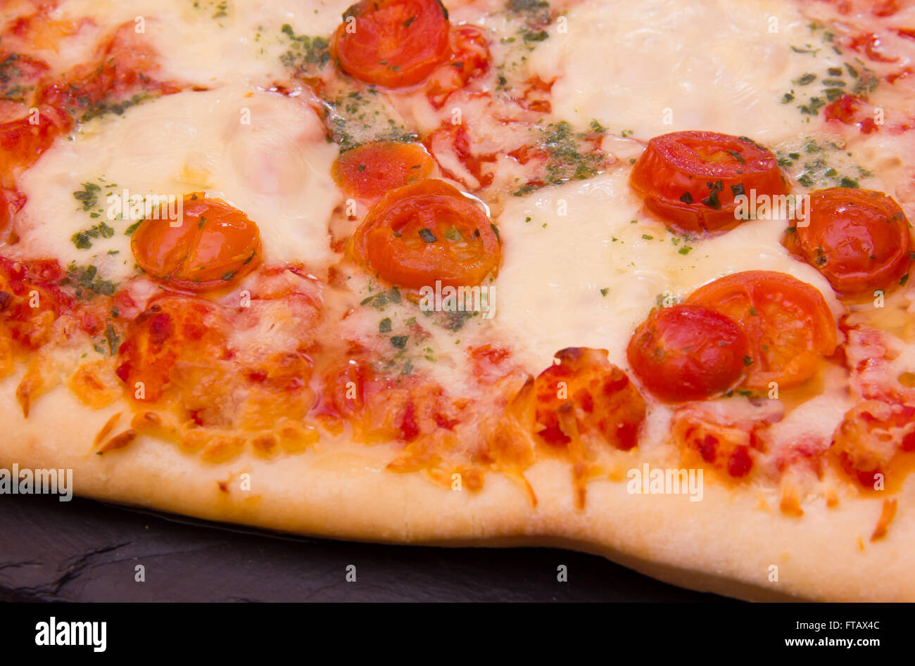 Pizza on plate hi-res stock photography and images - Alamy
