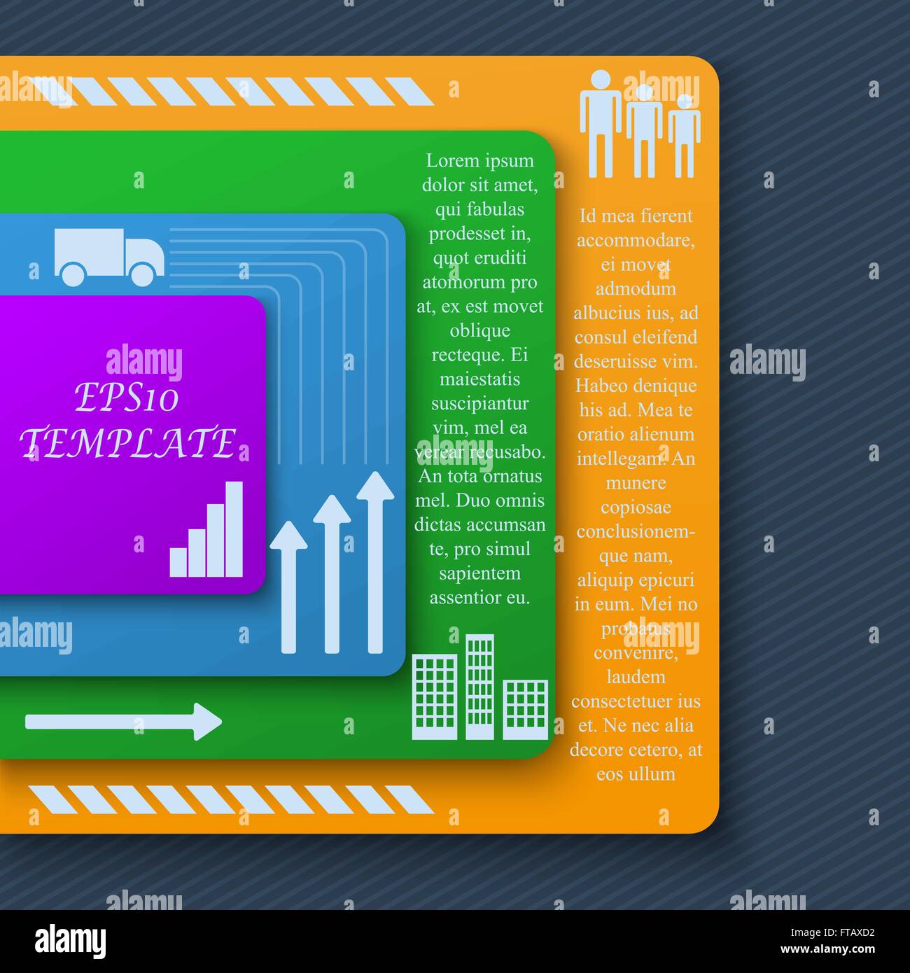 Teamwork social infographic, diagram, presentation Stock Vector Image ...