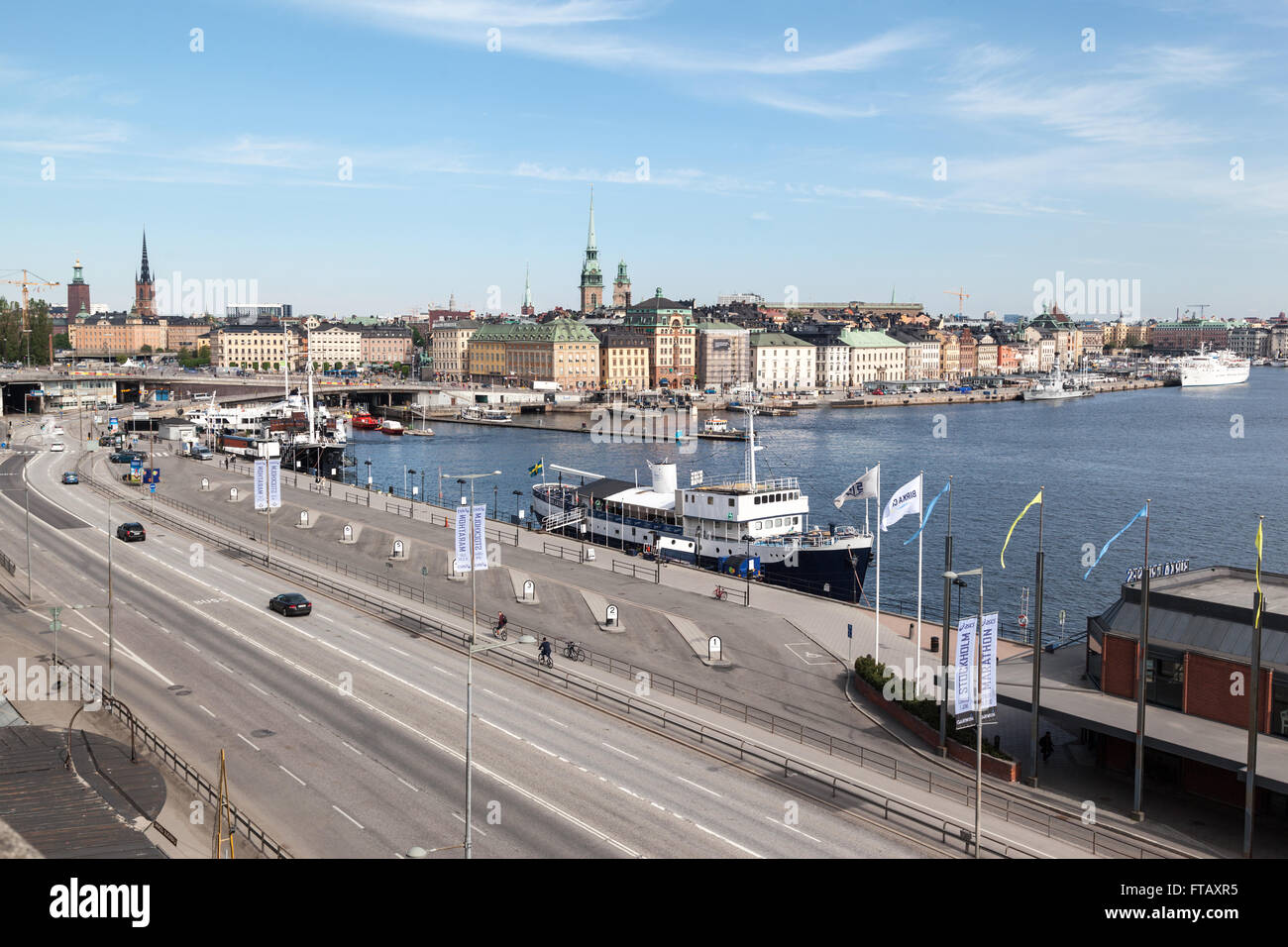 Gamla Stan Downtown Stockholm Sweden Stock Photo - Alamy
