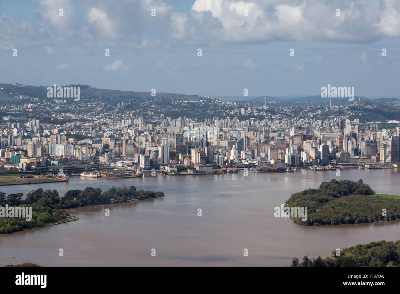 Porto Alegre Guaiba River Brazil Stock Photo - Alamy