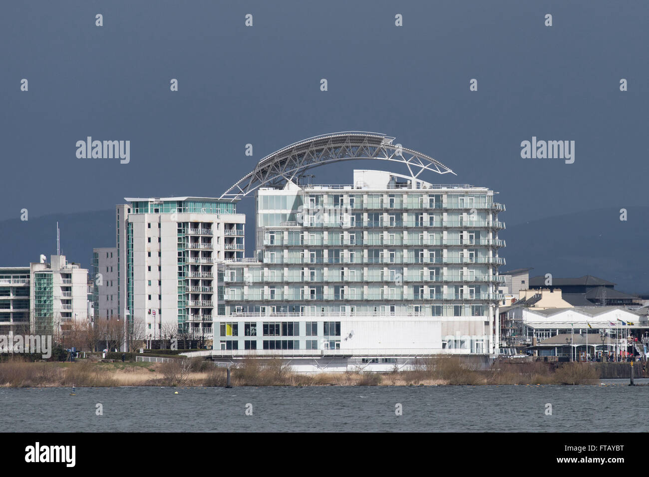 St. David's Hotel in Cardiff Bay, south Wales Stock Photo - Alamy