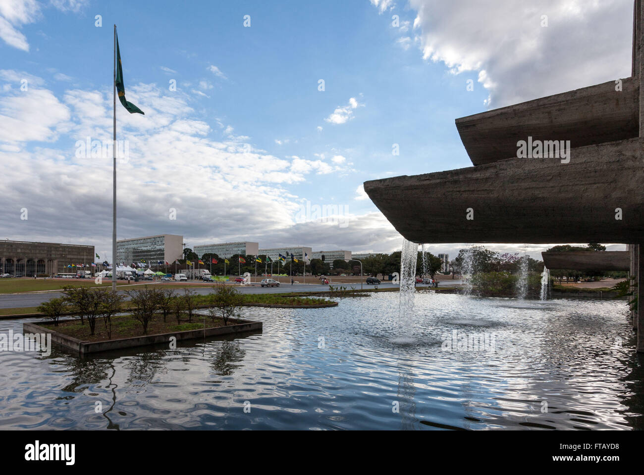 Justice Palace in Brasilia Capital of Brazil Stock Photo - Alamy