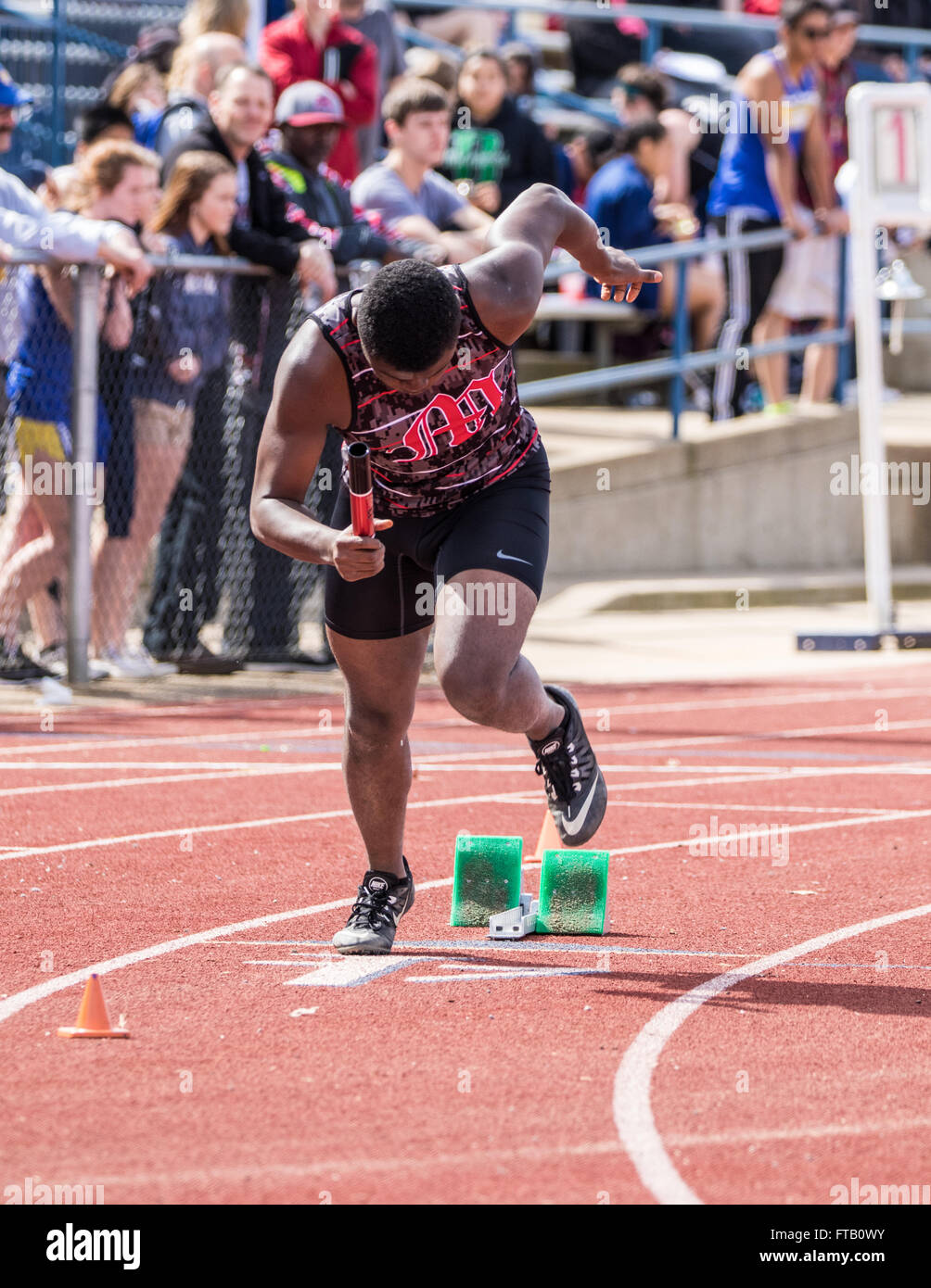 Men's 4x100 relay hi-res stock photography and images - Alamy