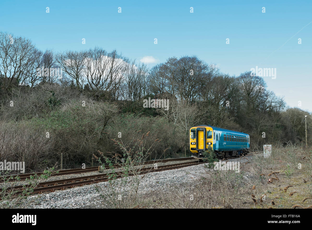 Single line railway hi-res stock photography and images - Alamy