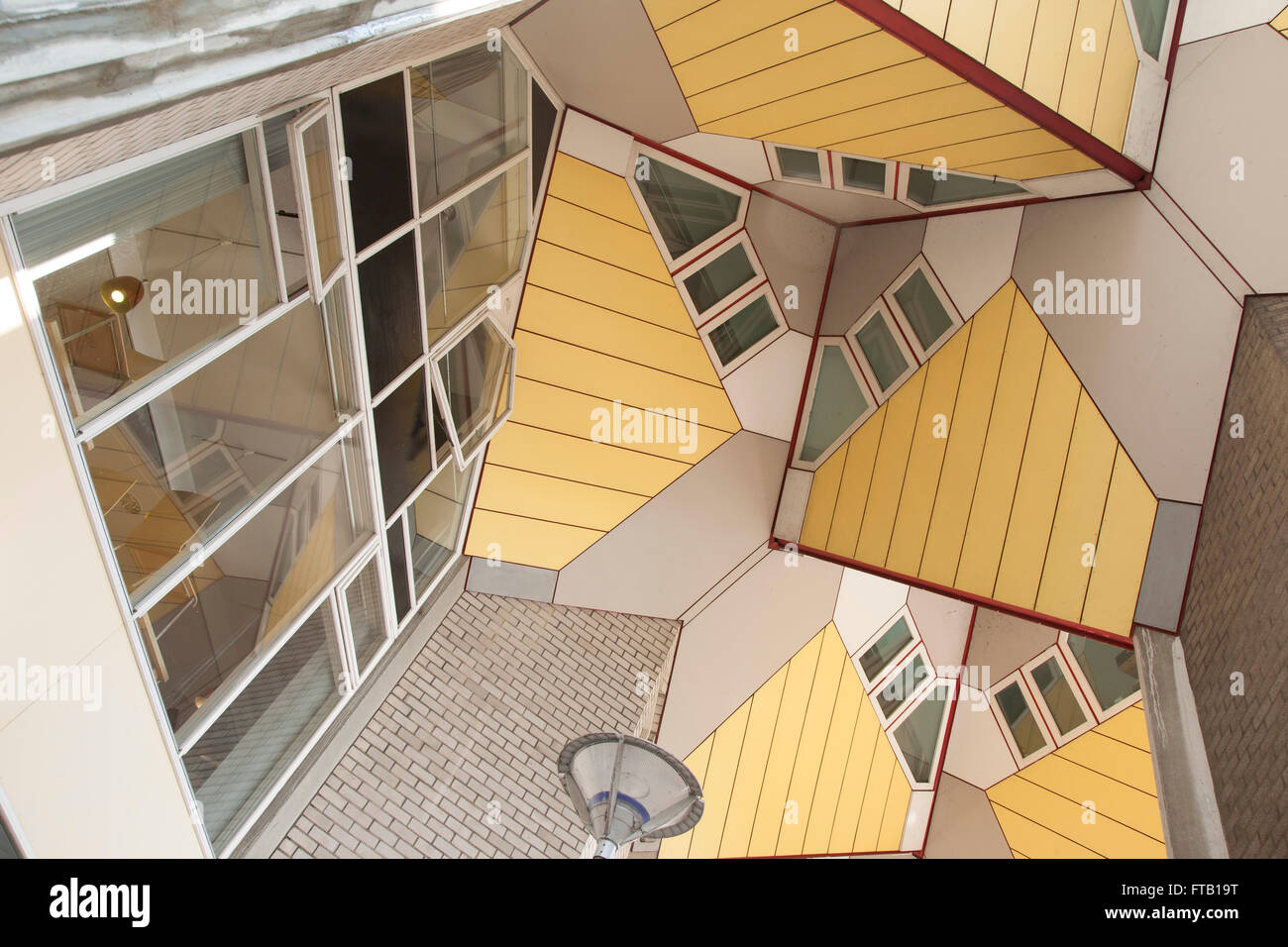 Cube Houses, Blaakse Bos Housing Project by Blom, Rotterdam; Holland ...