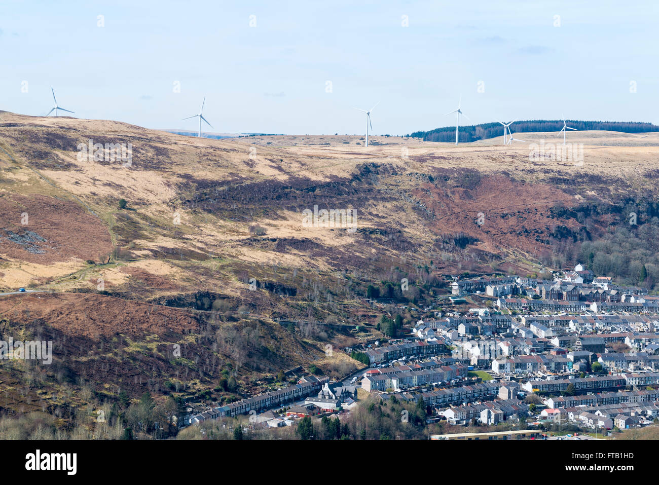 Ferndale south wales hi-res stock photography and images - Alamy