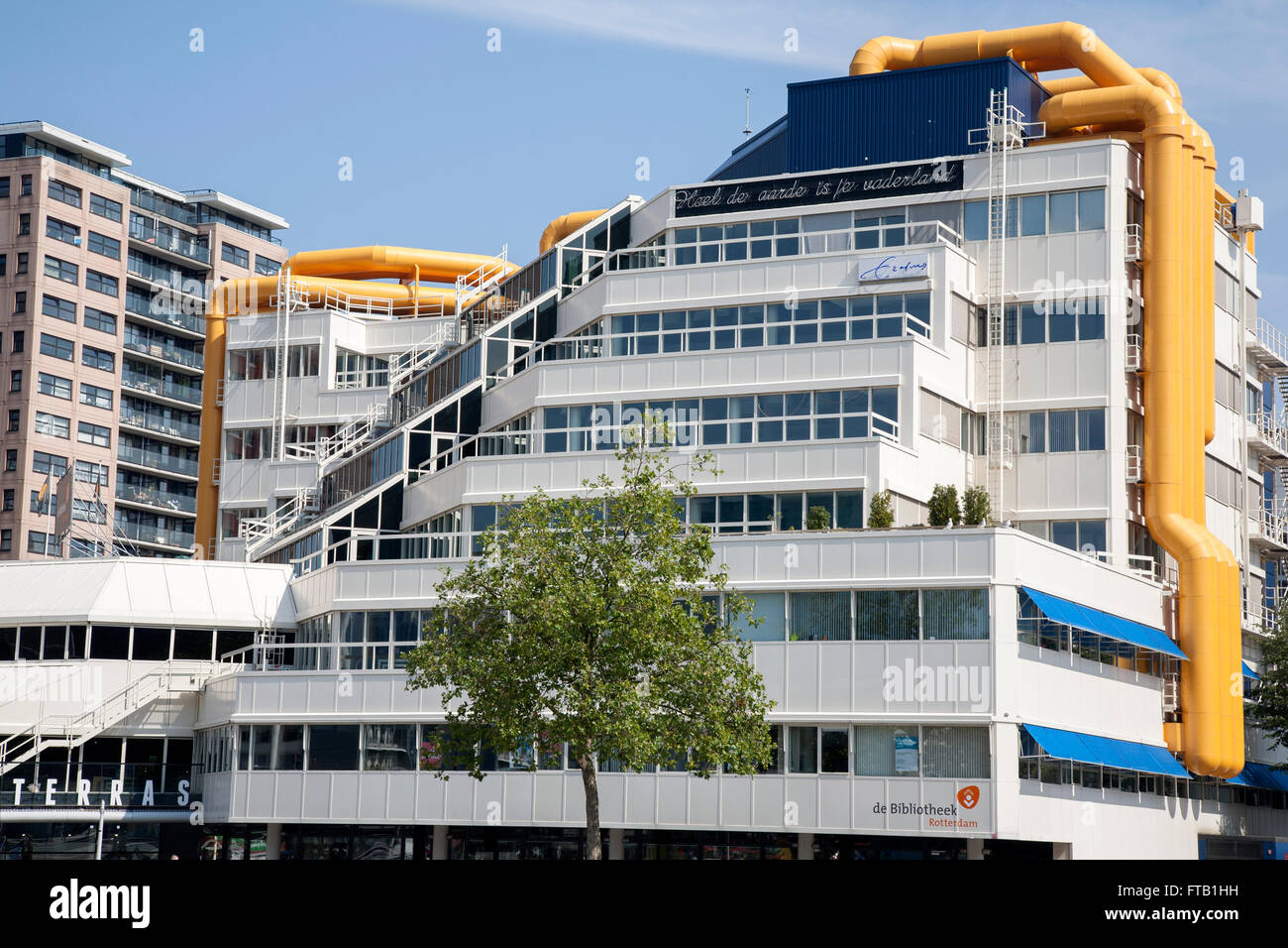 Central Library Building, Rotterdam; Holland Stock Photo - Alamy
