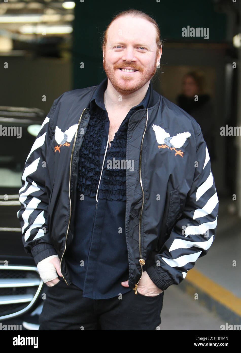 Keith Lemon outside ITV Studios Featuring: Keith Lemon, Leigh Francis ...