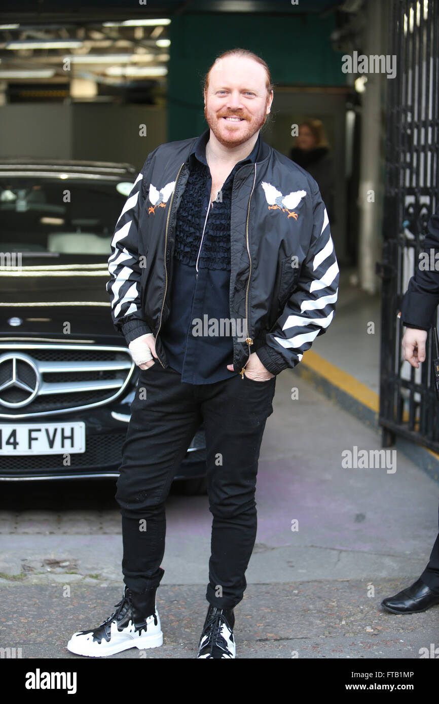 Keith Lemon outside ITV Studios Featuring: Keith Lemon, Leigh Francis ...