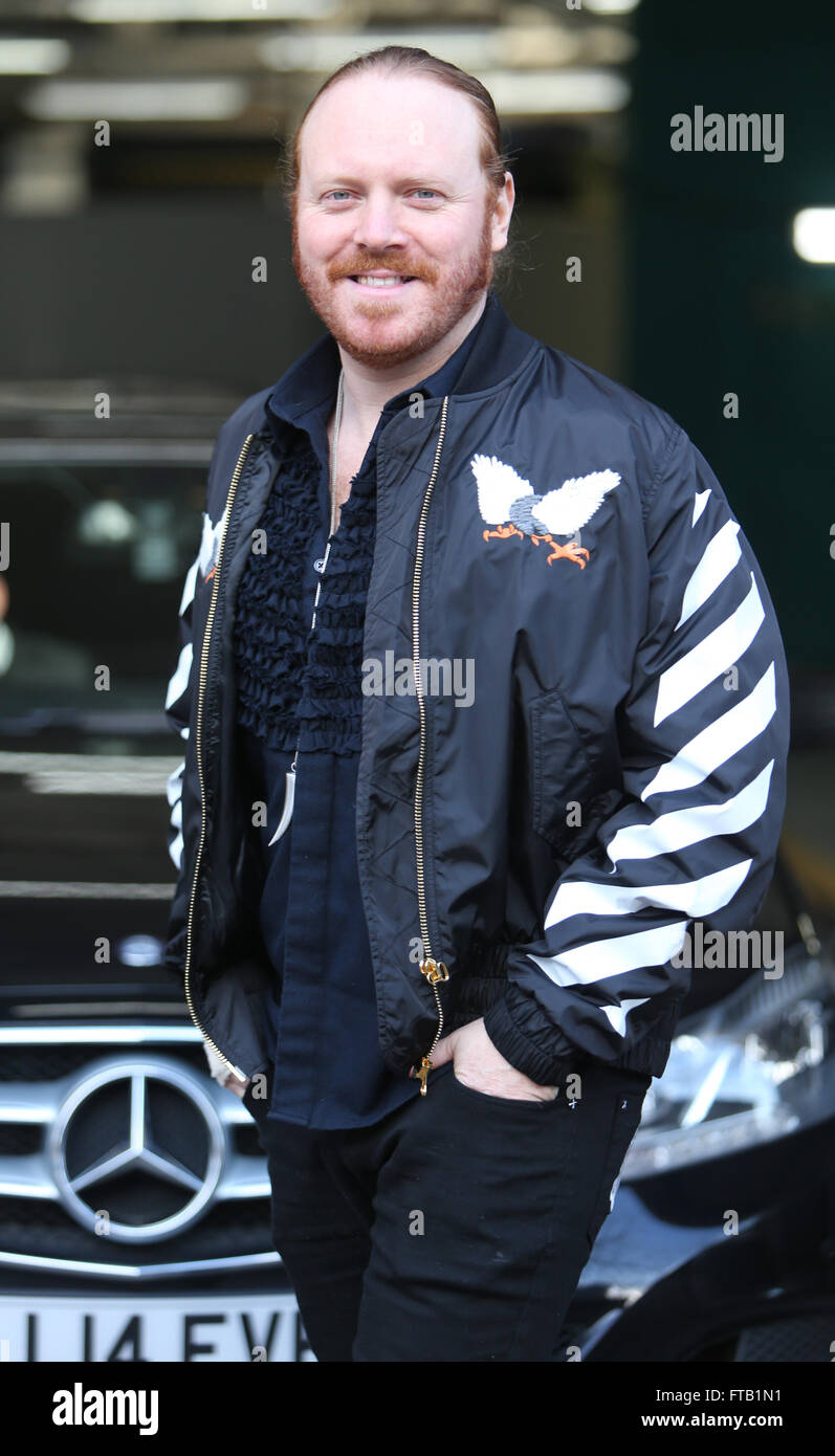 Keith Lemon outside ITV Studios Featuring: Keith Lemon, Leigh Francis ...