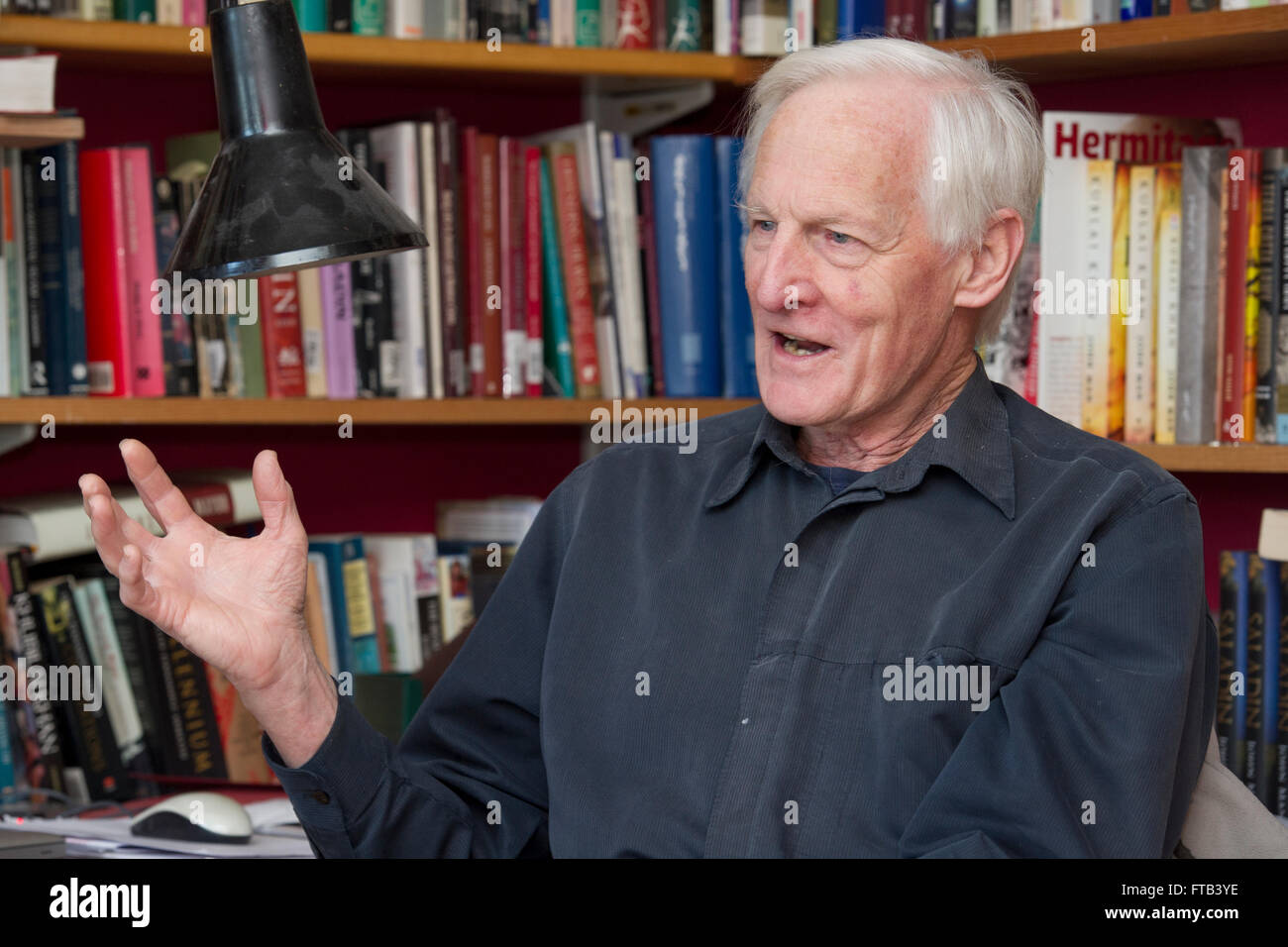 Author and historian John Man Stock Photo - Alamy