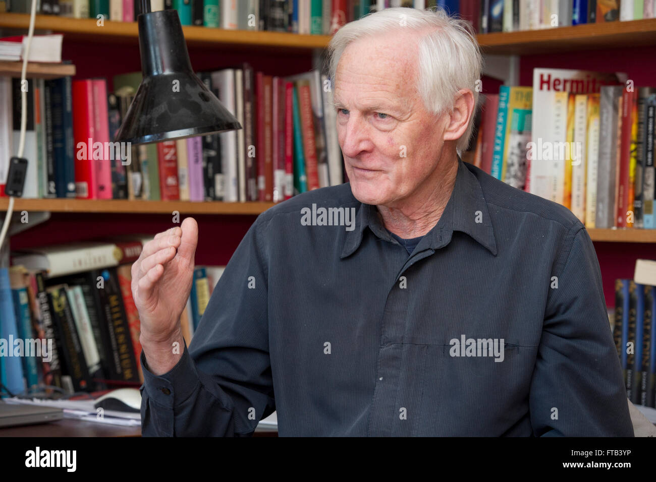Author and historian John Man Stock Photo - Alamy